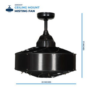 AeroMist Ceiling Misting Fans: Cool & Durable Solutions